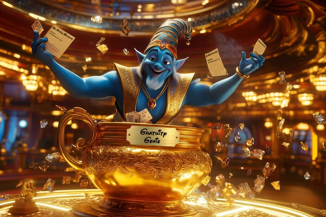 Disney Cruise Unveils New “Gratuity Genie” Service: Rub Your Wallet for ...